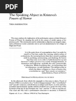 Kristeva, J. (1982) - Powers of Horror - An Essay On Abjection. | PDF