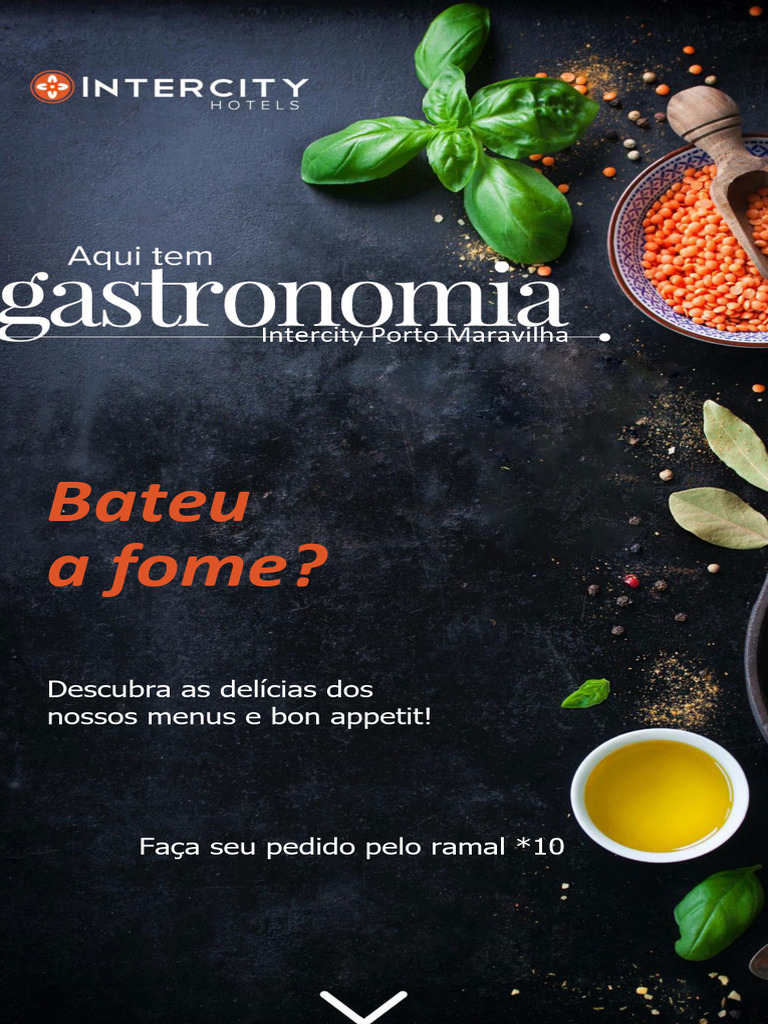 Menus Deliciosos do Intercity Porto Maravilha | PDF | Culinária ...