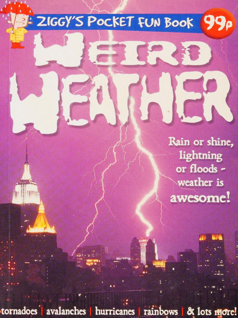 Weird Weather - Oliver, Clare - Ziggy's Pocket Fun Book, Great Britain ...