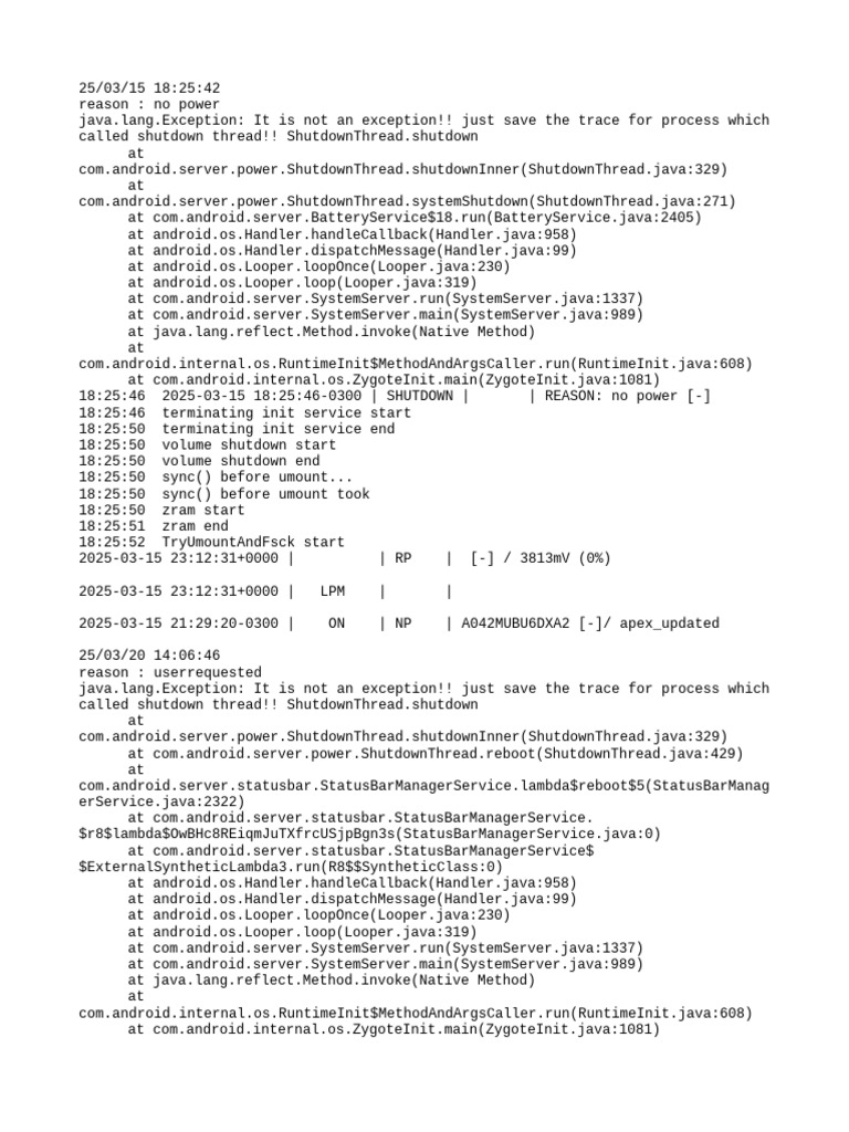 Power Off Reset Reason Backup | PDF | Embedded Linux Distributions | Mobile Linux