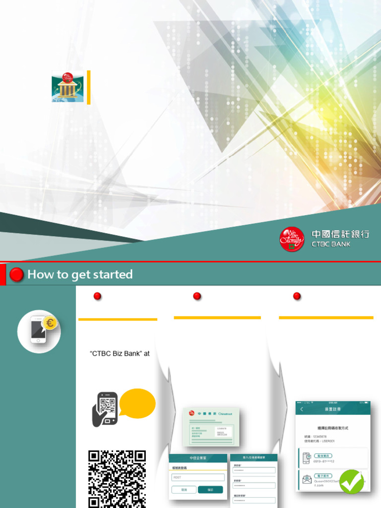 03.first Time To Activate CTBC Mobile Banking | PDF | Mobile App ...
