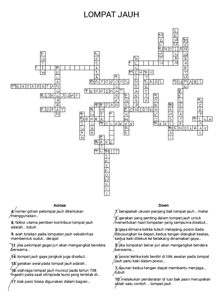 Lompat Jauh - TTS | PDF