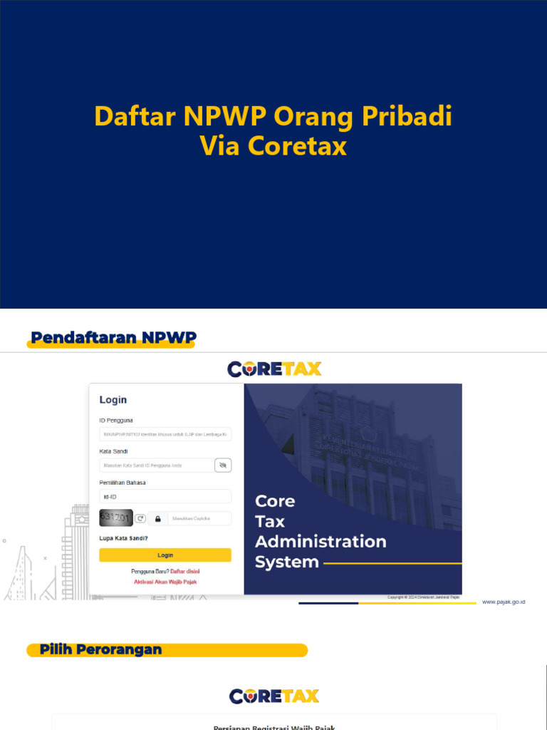 2 Daftar NPWP Op | PDF