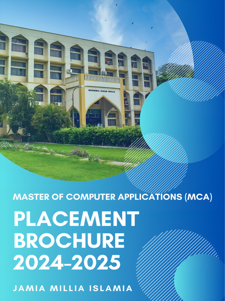 Placement Cs Mca Brochure 2024 2025 | PDF | My Sql | Artificial Intelligence