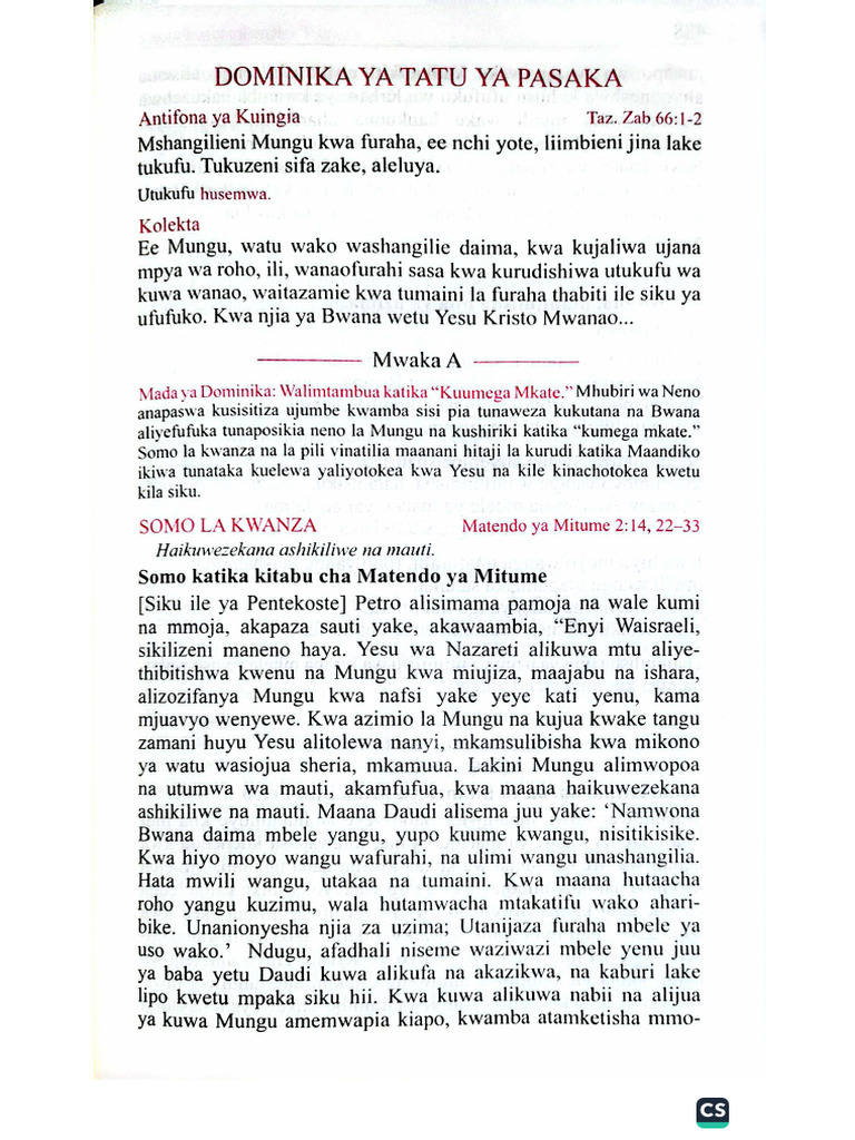 Easter Ascension Pentecost H Trinity CorpusChristi StsPeter&Paul | PDF