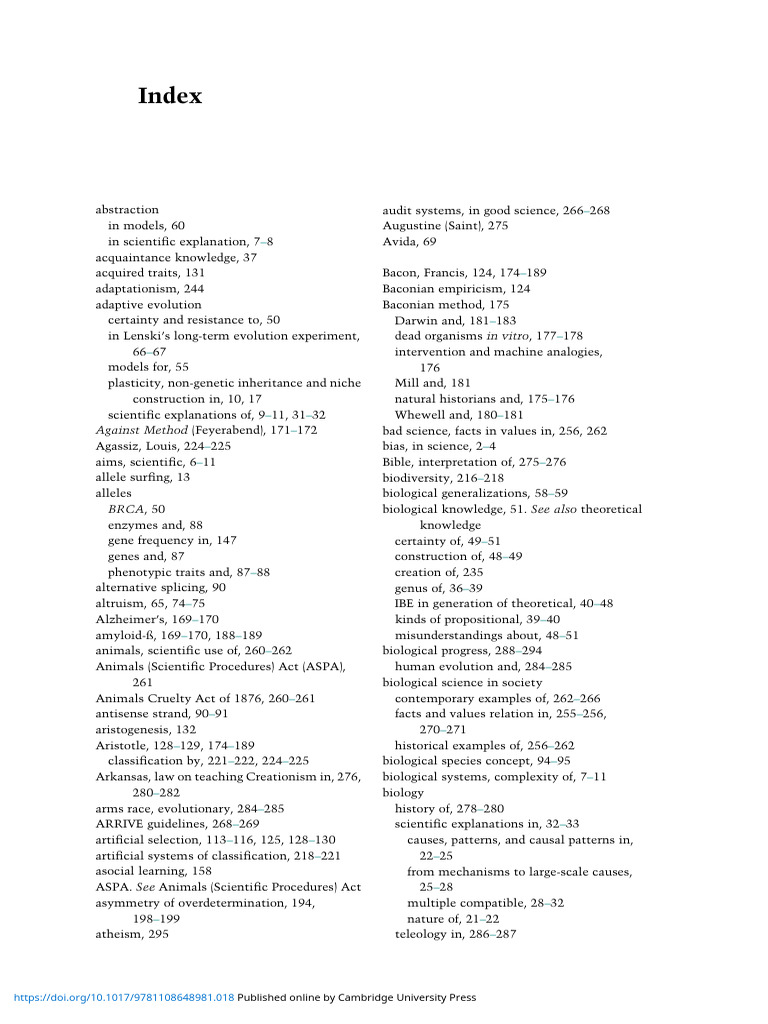 23.0 PP 319 330 Index | PDF | Evolution | Natural Selection