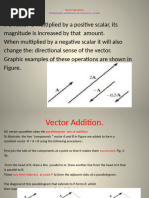 Module 4 Triangle Law For Addition of Vectors | PDF