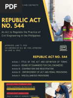 REPUBLIC ACT NO. 544 | PDF | Subpoena Duces Tecum | Public Law