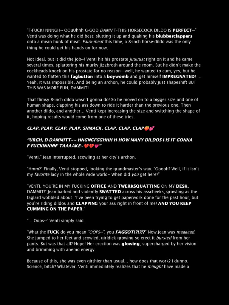 Venti Gets Punished! | PDF