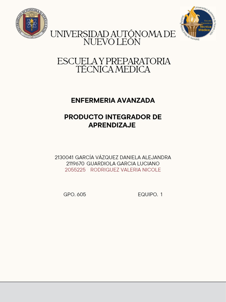 Eq1 Pia Enfav | PDF | Ansiedad | Trastorno mental