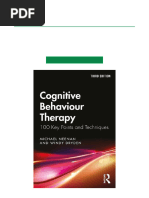 Cognitive Behavior Therapy Basics and Beyond 3rd Edition TEXTBOOK | PDF | Cognitive Behavioral ...