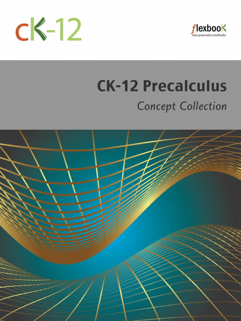 CK-12 Precalculus Concepts Overview | PDF | Trigonometric Functions ...