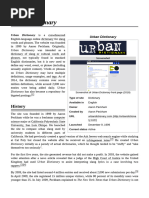 Urban Dictionary | PDF | Linguistics | Lexicology