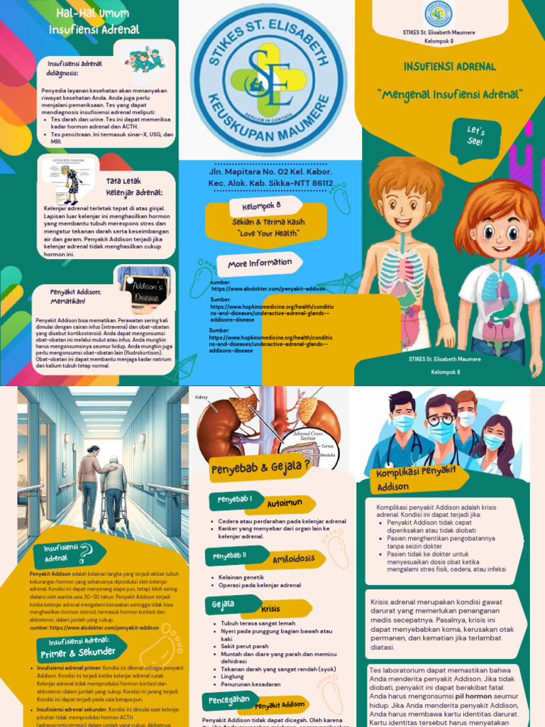 Mengenal Insufiensi Adrenal dan Penyakit Addison | PDF