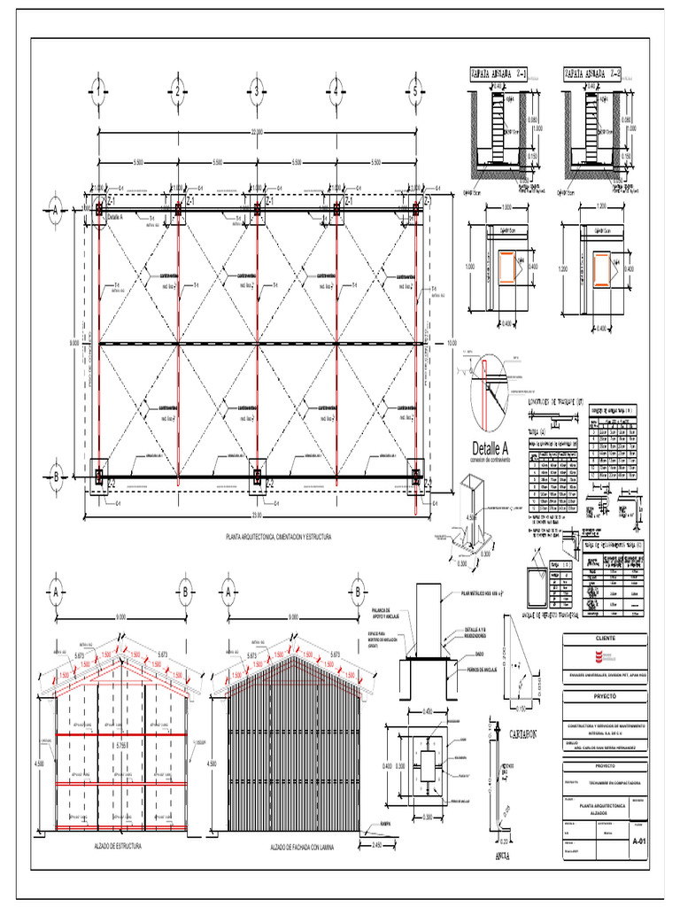 Estructura Techado Compactadora02 | PDF