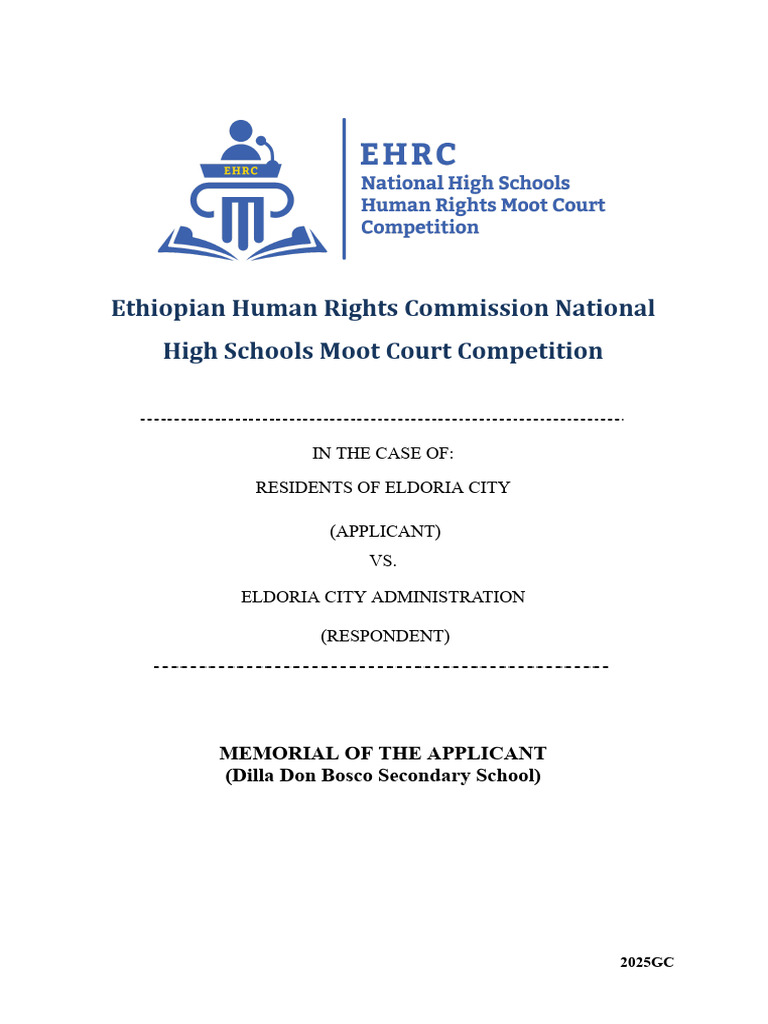 Eldoria City Eviction Human Rights Case | PDF | Right To Housing ...
