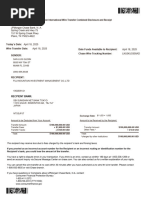 Wells Fargo Wire Transfer Form | PDF | Wire Transfer | Personal Finance