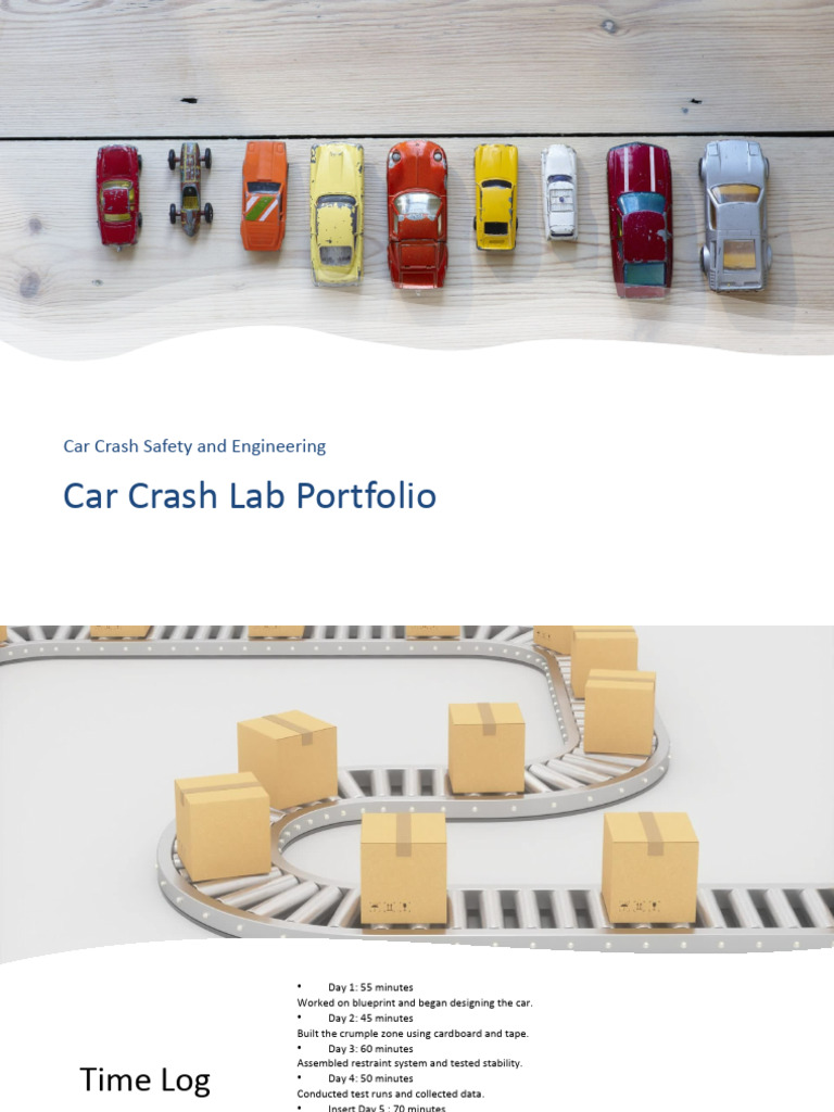 Annotated-Car Crash Lab Portfilio | PDF