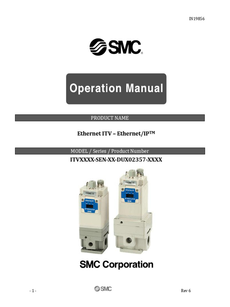 Operation Manual - Ethernet IP ITV - IN19856 1 | PDF | Electrical ...