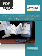 Single Administrative Document (SAD) (SAD) : User'S Manual | PDF ...