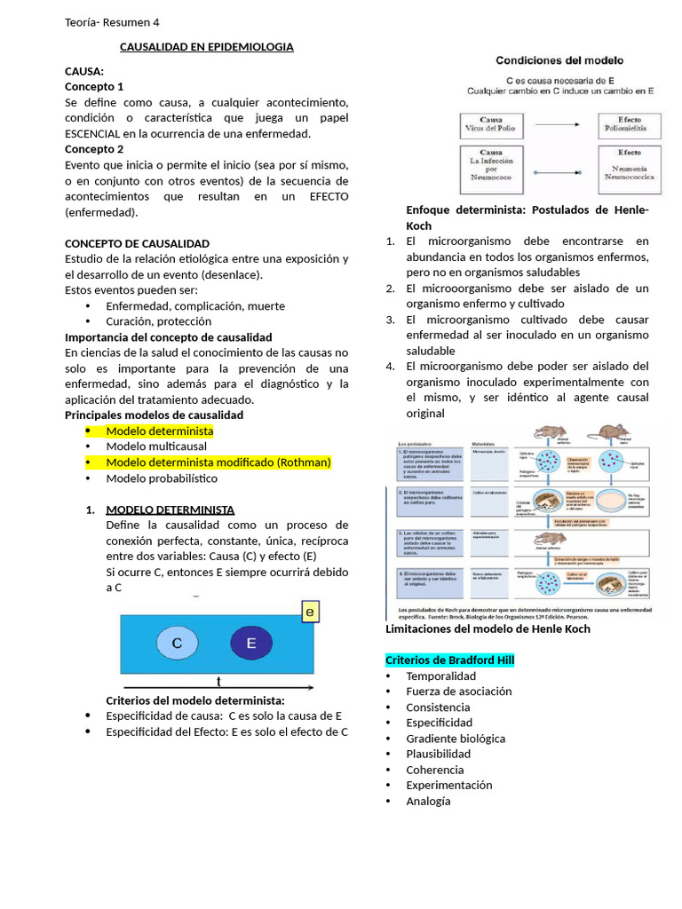 Clase 4 Resumen | PDF | Causalidad | Determinismo
