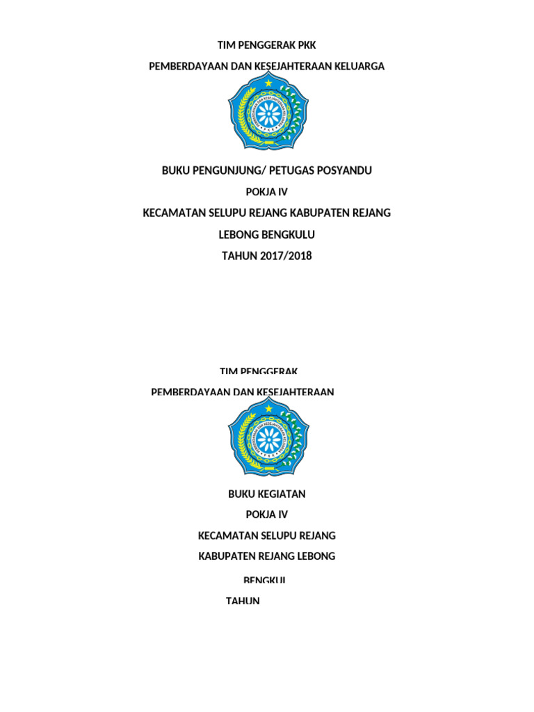 Cover Buku PKK | PDF