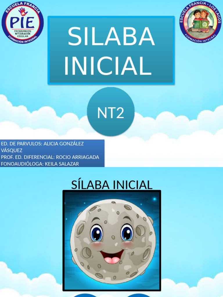 8 Silaba Inicial | PDF
