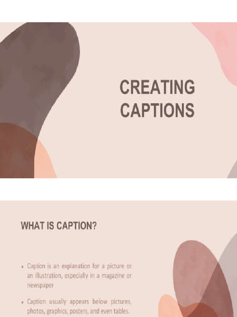 Materi 2 Text Caption | PDF