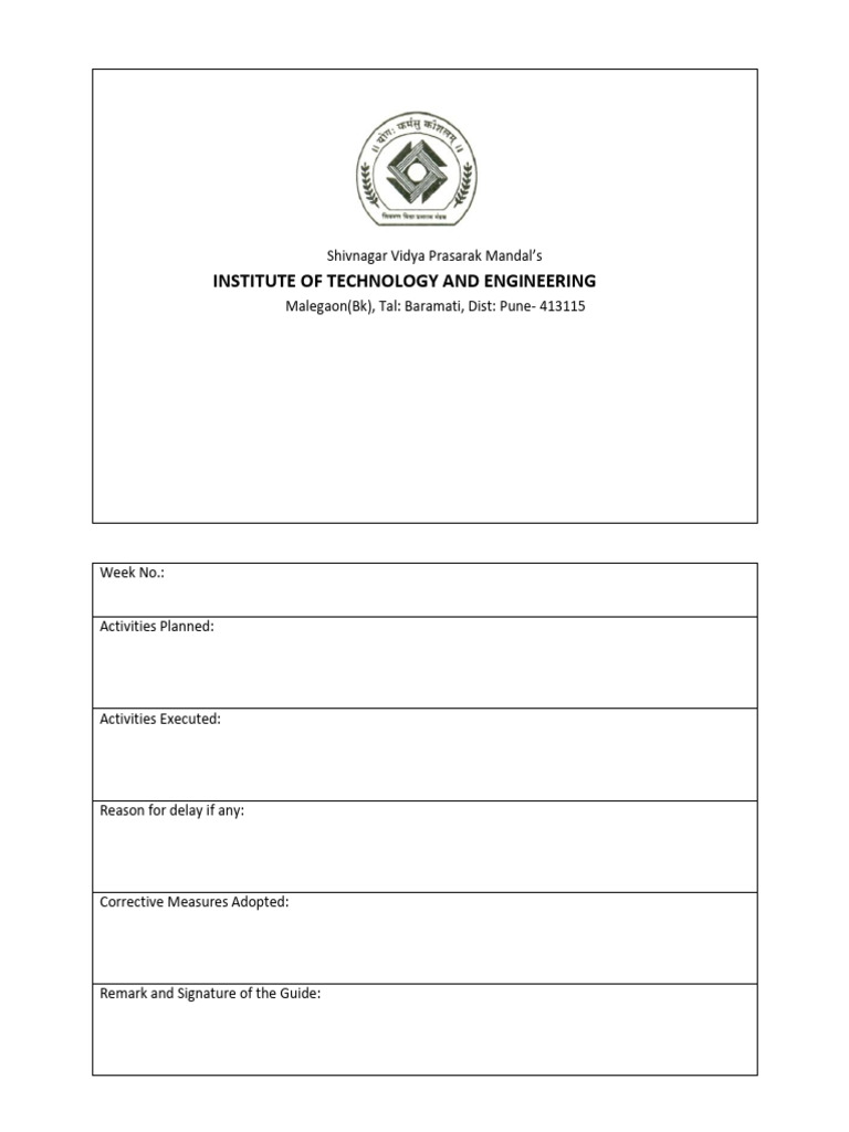 CPE Diary Format Term II | PDF