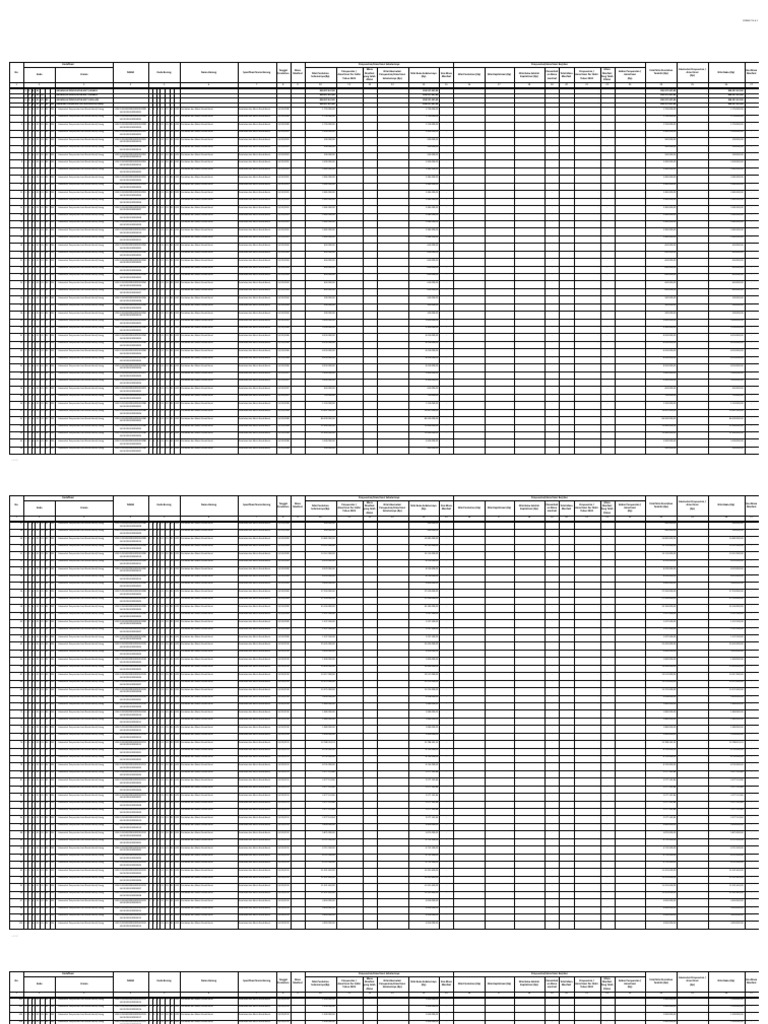 Penyusutan Aset Lain-lain Bappeda | PDF