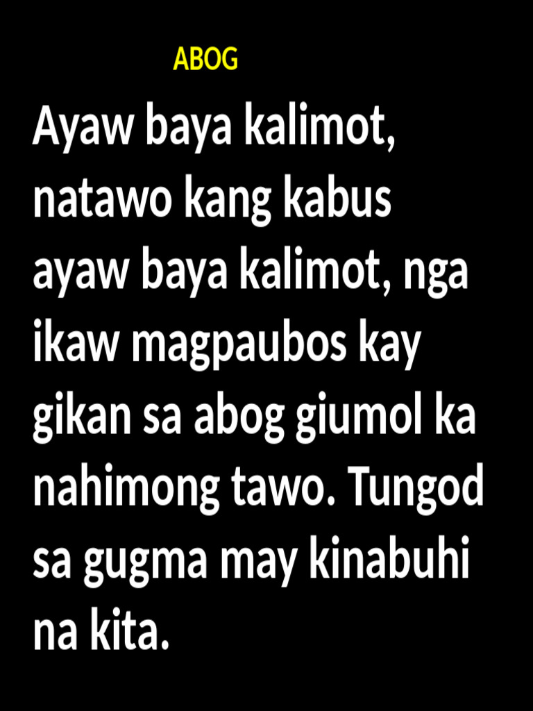 Abog | PDF