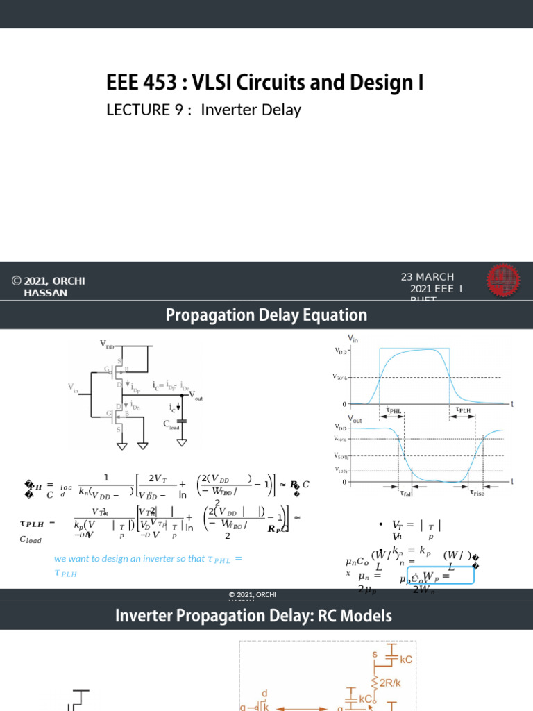 Lecture9to11 LogicDesign | PDF | Semiconductor Devices | Electrical Circuits