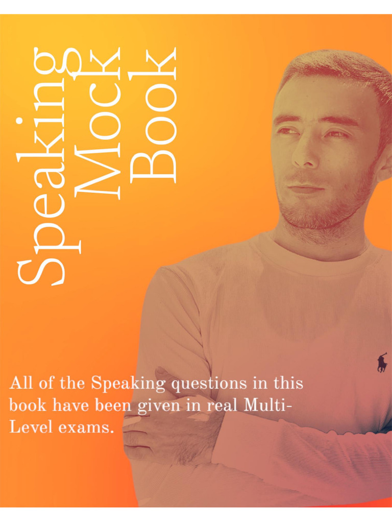 Speaking Mock with Nozimjon Mamadaliyev | PDF | Fast Food | Educational ...