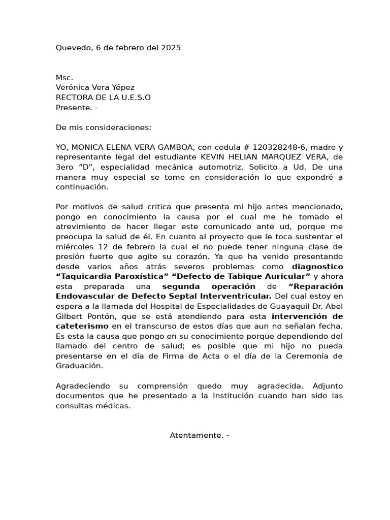 Oficio Rectora | PDF