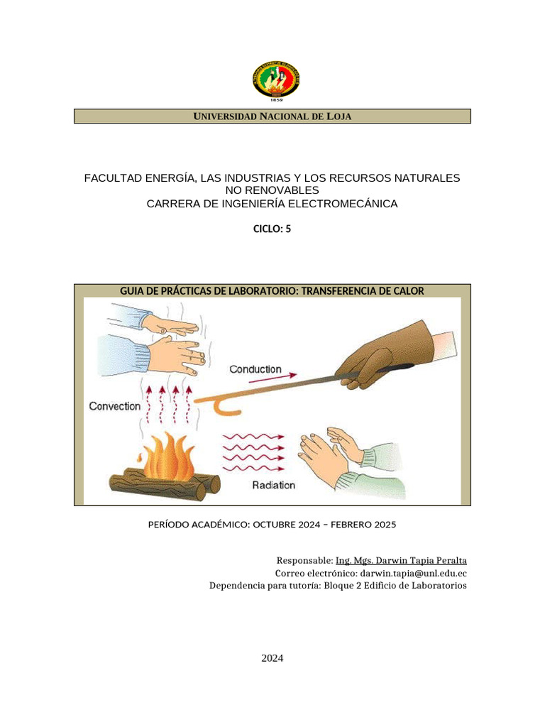 PRACTICA01 - Tcalor Curva Temperatura Original | PDF | Conduccion ...