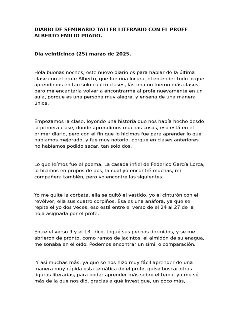 Diario Numero 100 de Luis | PDF | Ironía