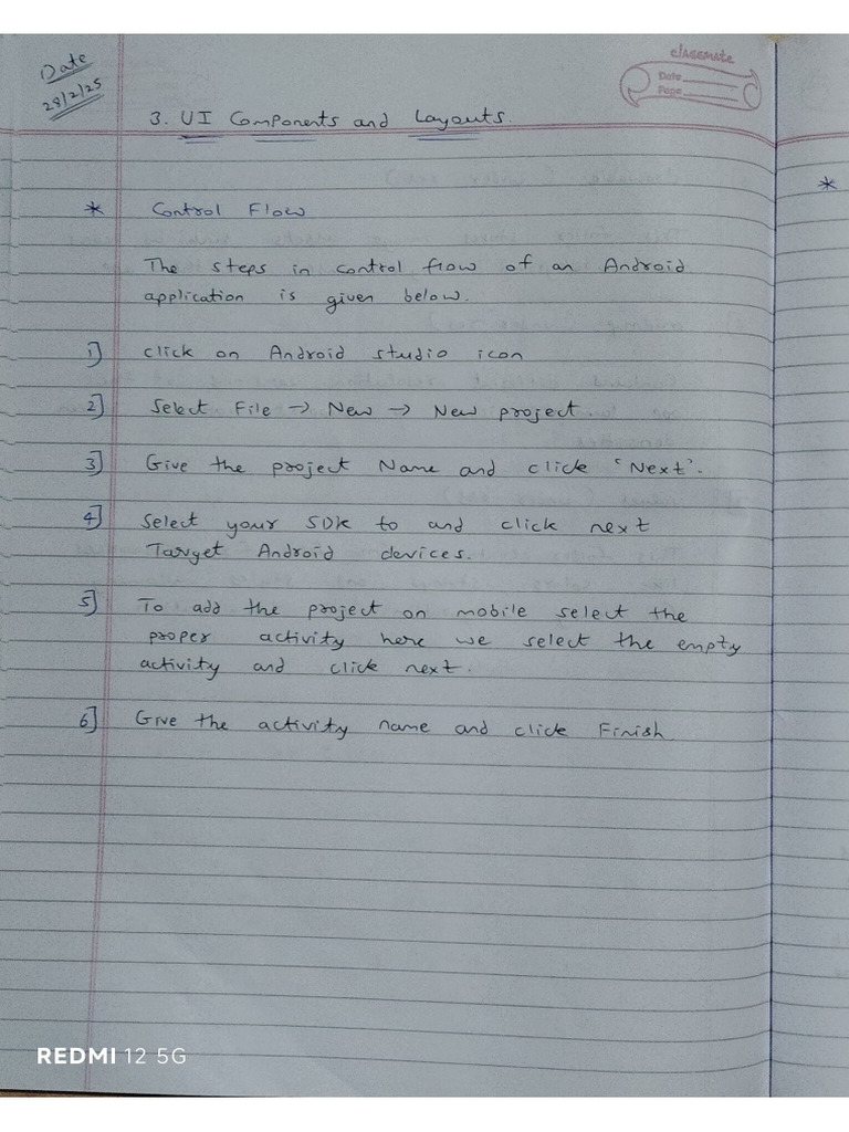 MAD.unit-3.UI Components and Layouts | PDF