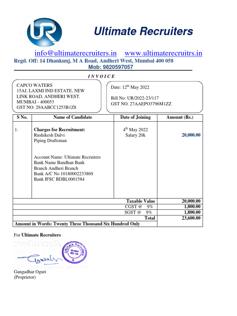 117 CAPCO WATERS Rishikesh Dalvi For Draftsman | PDF