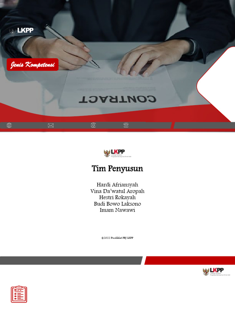 Slide Recall Modul JK Mengelola Kontrak PBJP Level 2 - PPK Tipe C | PDF