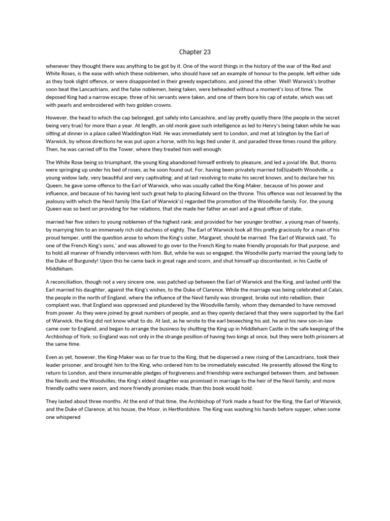 Chapter 23 and Chapter 24 | PDF