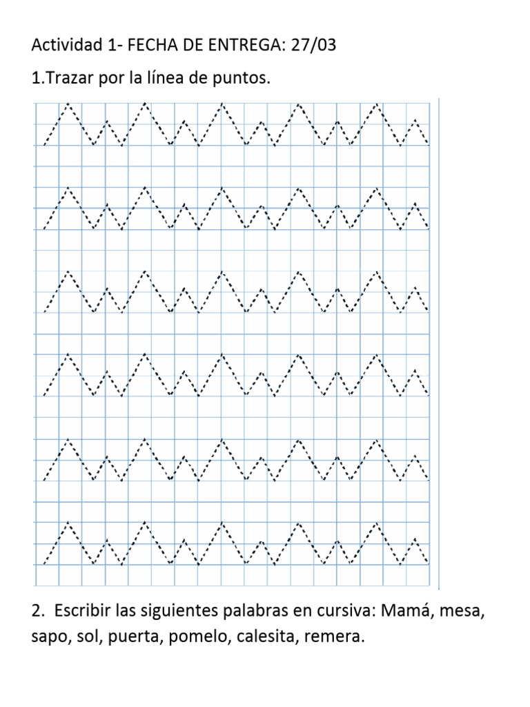Cuadernillo de Actividades 1 | PDF