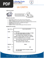 Estructura de la Carta Personal | PDF