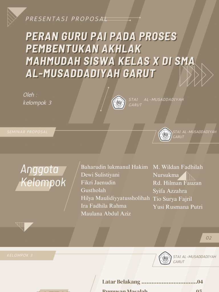 Proposal Kelompok 3 Metopen | PDF