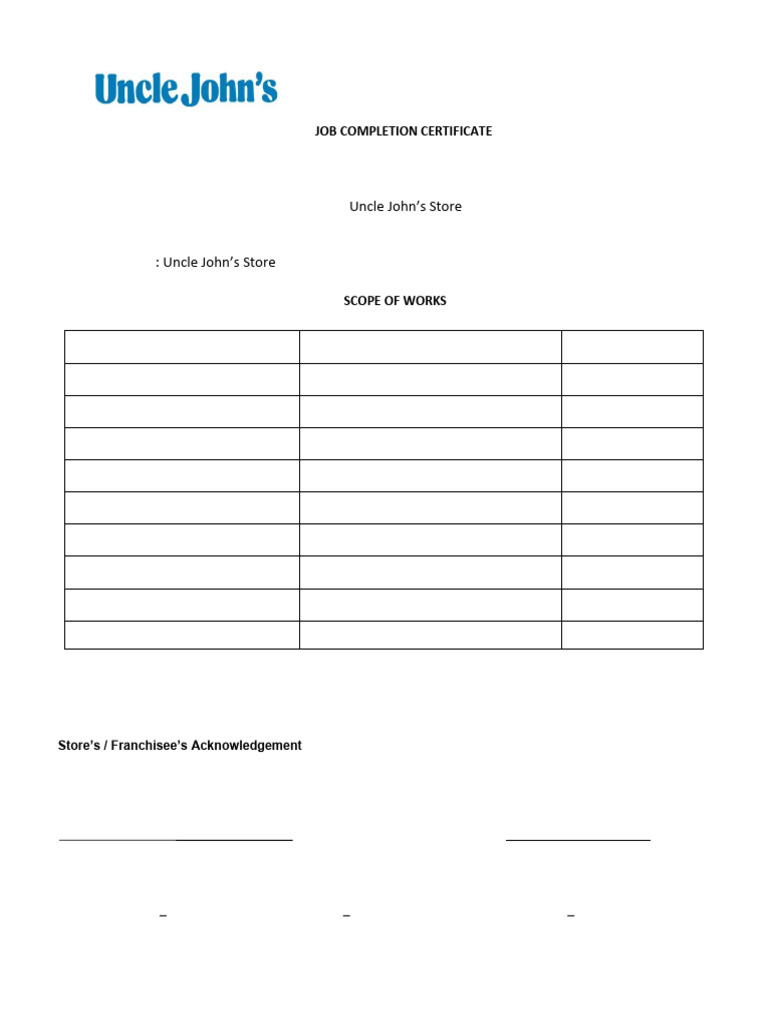 JCC - Template - Uncle John | PDF