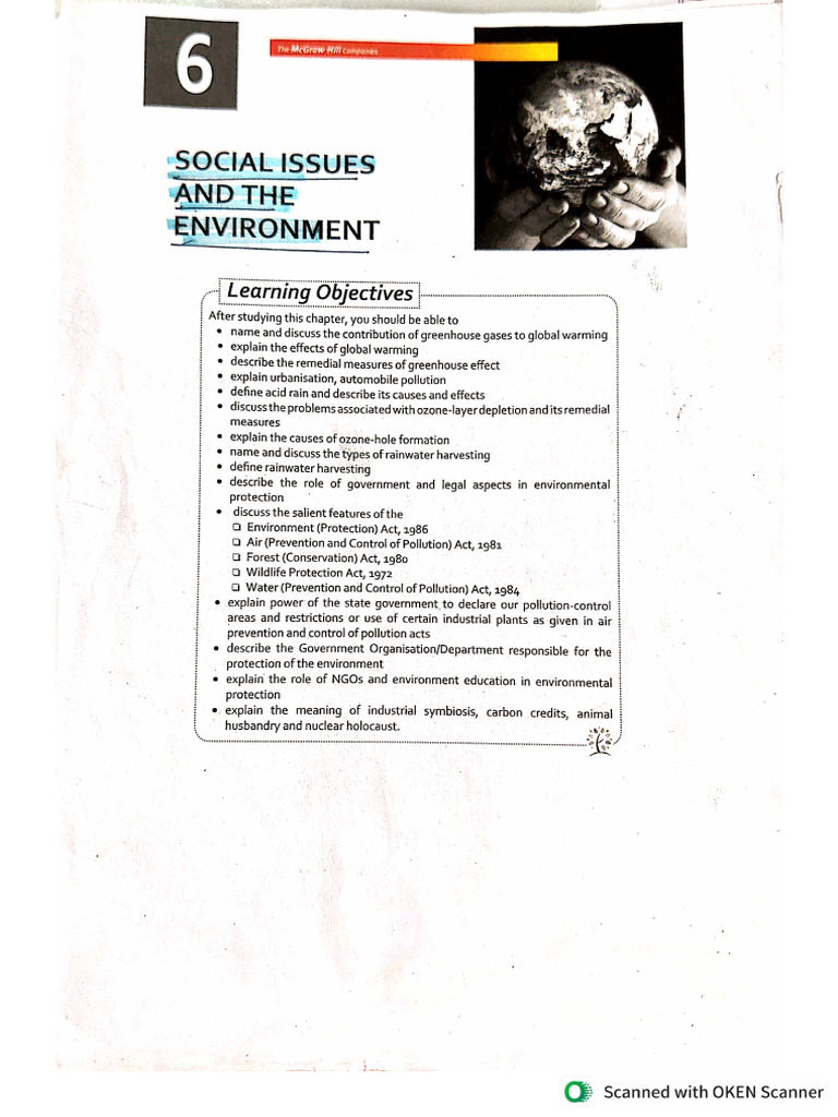 Social Issues and Environment | PDF