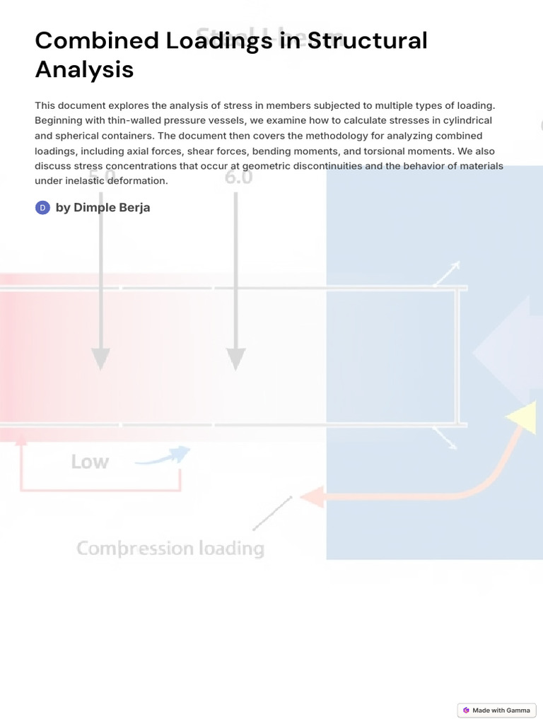 Combined-Loadings-in-Structural-Analysis | PDF | Stress (Mechanics ...