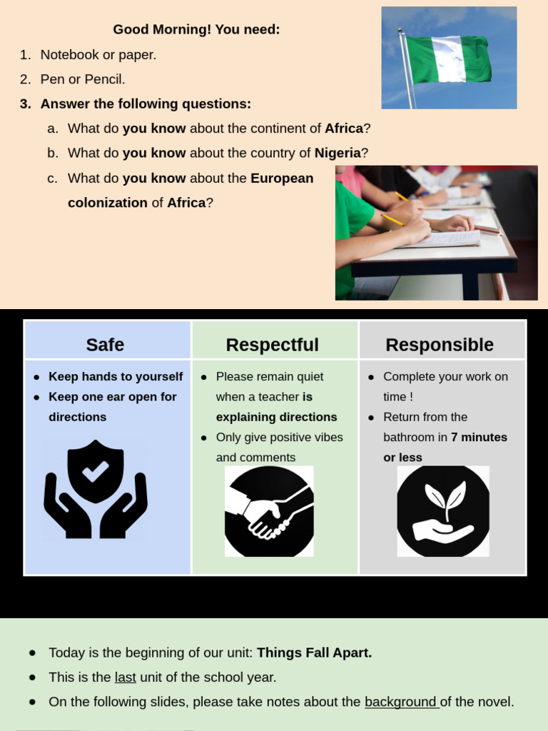 Things Fall Apart Intro Slides 2025 | PDF | Igbo People