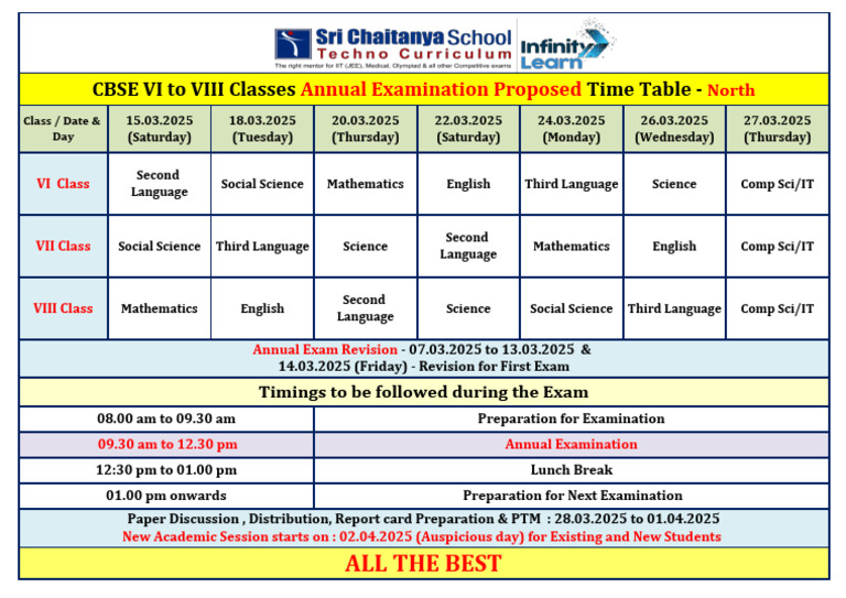 Exam Schedule-1 | PDF