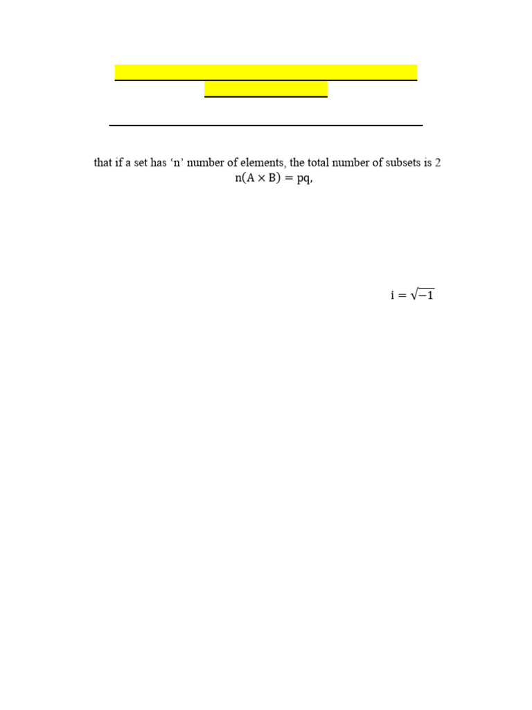 Xi Mathematics Project Work From Section A | PDF