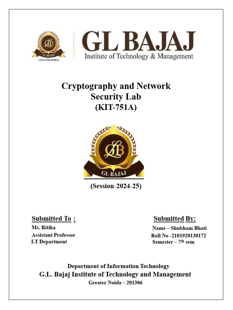 CNS Front Page (1) Shubham | PDF